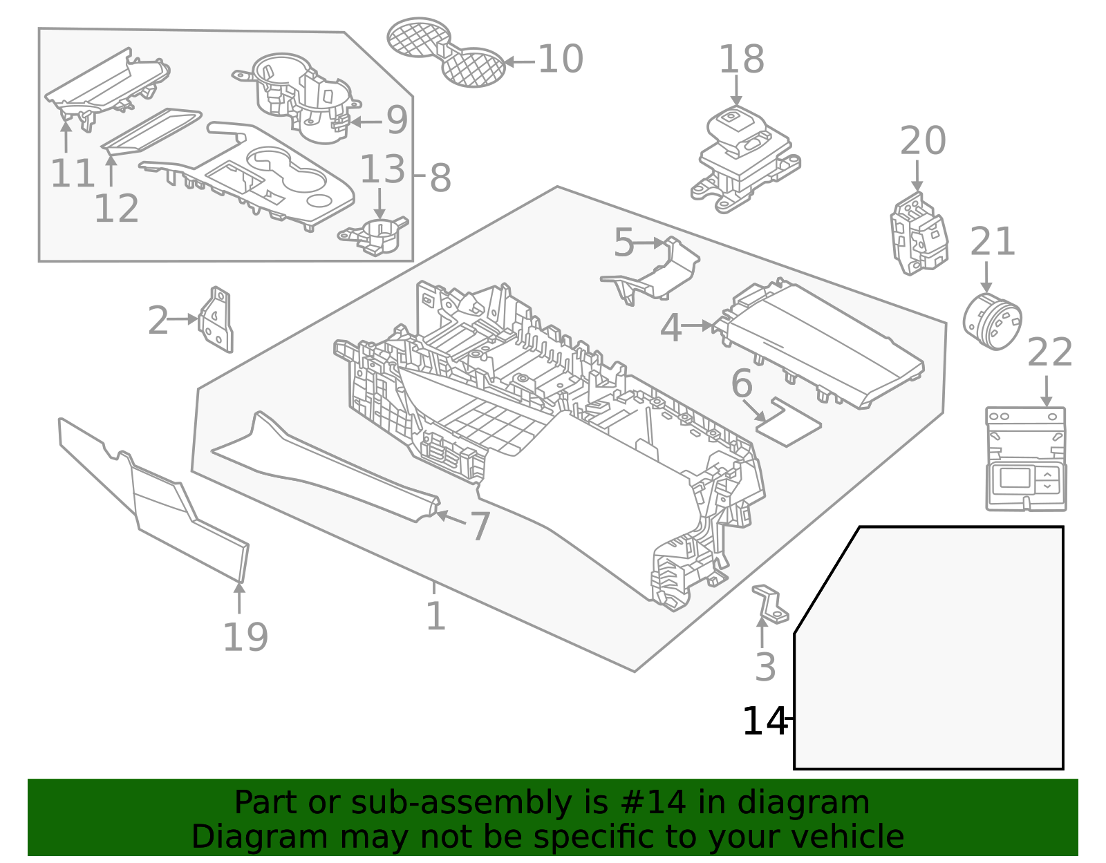 2021 Nissan Rogue Rear Trim Panel 96930-6RR1A | Bill Kay Nissan Parts