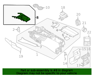 2021-2024 Nissan Rogue Finish Panel 96941-6RR1A | My Nissan Part