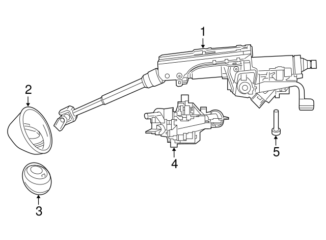 2011-2018 Jeep Lock Housing 5057297AM | TascaParts.com