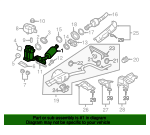 2010-2015 Volkswagen Catalytic Converter 1K0-254-402-AX | OEM Parts Online