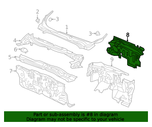 74251-TBA-A00 - Engine Compartment Insulation 2016-2021 Honda Civic ...