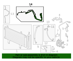 2020 Honda CR-V Exchanger Assembly, Heat (Inner) 80331-TPA-G01 | OEM ...