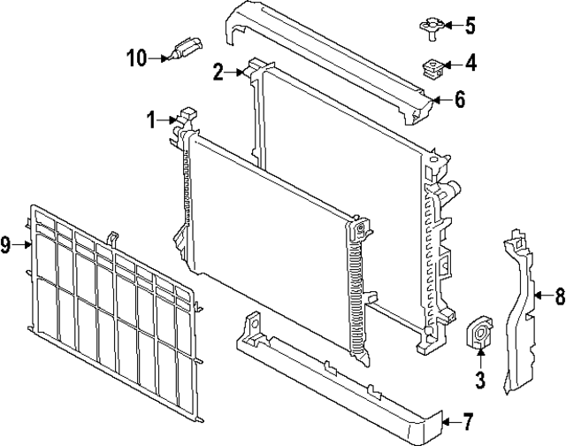 Genuine BMW 17-11-5-A32-6B9 | Radiator | FREE Shipping on Most Orders ...