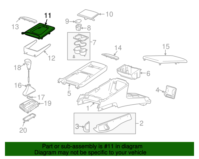 2007-2014 Volvo XC90 Shift Plate 30722395 | TascaParts.com