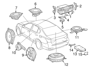 2018 Lexus Hard Drive 86271-48320 | OEM Parts Online