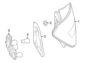 Rear Lamp Combination 204-906-06-03-64 | Mercedes-Benz Parts