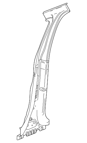 2021-2023 Chevrolet Trailblazer Driver Side Center Pillar Outer Panel ...