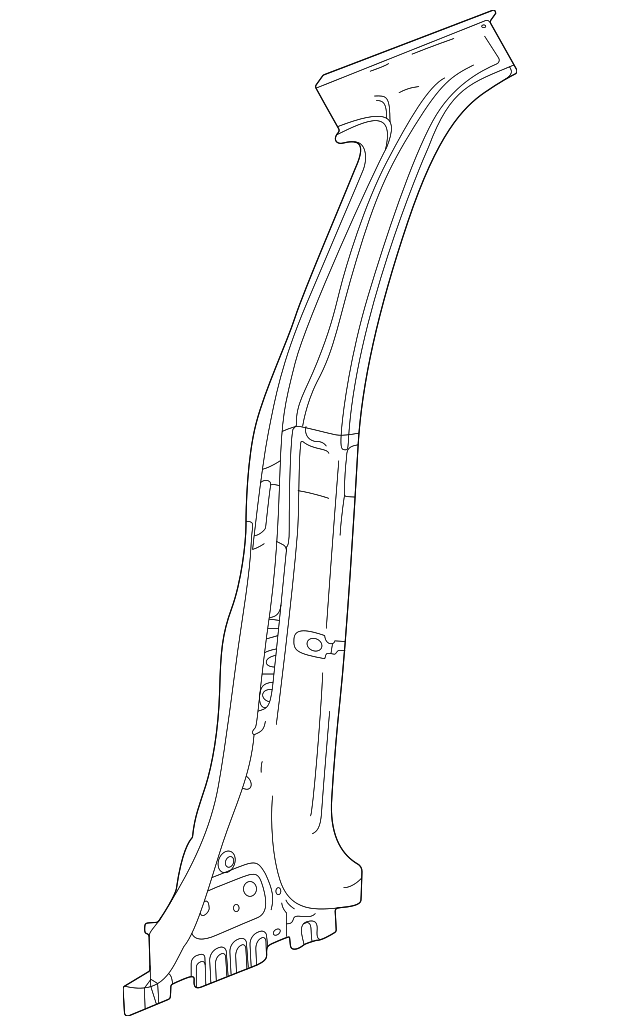 2021-2023 Chevrolet Trailblazer Driver Side Center Pillar Outer Panel ...