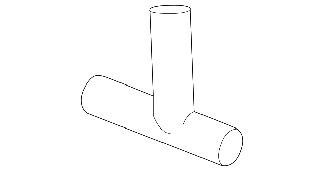 Genuine OEM Ford Part - Engine Coolant Hose HL3Z-8A577-A | Genuine OEM ...