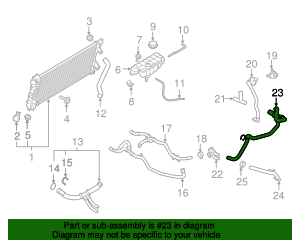 JL3Z-8C289-B - Hose & Tube Assembly 2018-2021 Ford | Ford Parts Direct