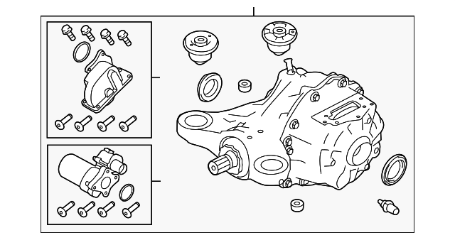 2017-2022 Land Rover Differential Assembly LR161861 | OEM Parts Online