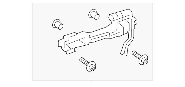 2020-2023 Toyota Corolla Handle Base 69203-12170 | Toyota Parts Center