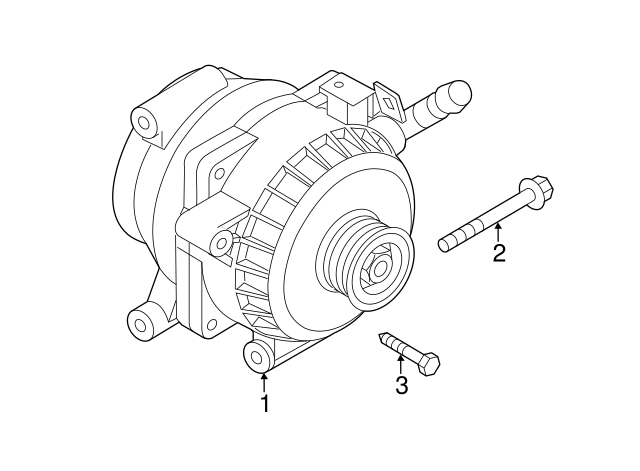 2011-2013 Kia Optima Alternator 37390-2G900 | Kia Automotive Parts
