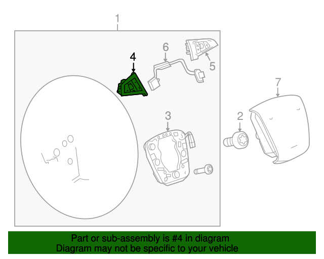 2012-2017 GM Set/Resume Switch 22825476 | GMPartsDirect.com