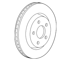 2011-2024 Mopar Disc Brake Rotor 04755569AA | Mopar Parts Canada