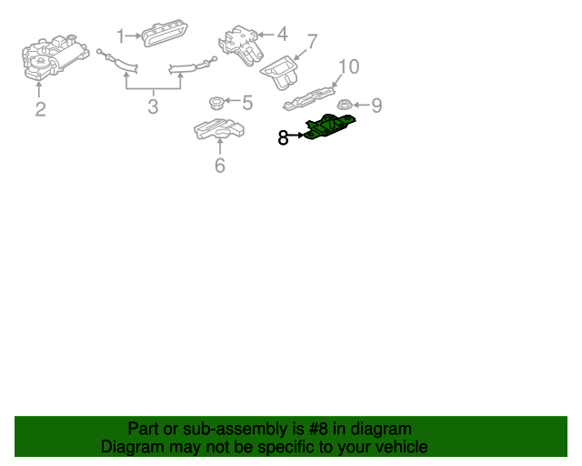 2017-2024 Audi Striker 80A-827-507-A | OEM Parts Online