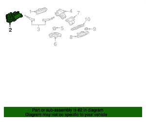 3V5-827-887-C - Tailgate Pull Down Motor 2019-2023 Audi ...