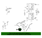 2011-2021 Ford Lock Actuator - Passenger Side (RH) FT4Z-5826412-E ...