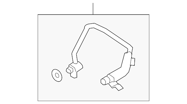 2020-2023 Ford Turbocharger Coolant Line L1MZ-8A520-C | AwesomeParts.com