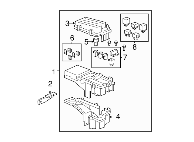 38254-SJC-A01 - Cover (Upper) - 2006-2008 Honda Ridgeline | Genuine ...