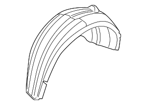 51-71-7-213-650 - Wheelhouse Liner - 2011-2018 BMW | Buy BMW Parts Now