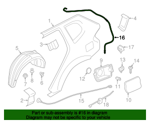 Genuine BMW 51-17-7-315-746 | Drain Hose | FREE Shipping on Most Orders ...