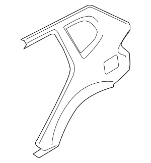 Genuine BMW 41-00-7-267-470 | Quarter Panel | FREE Shipping on Most ...