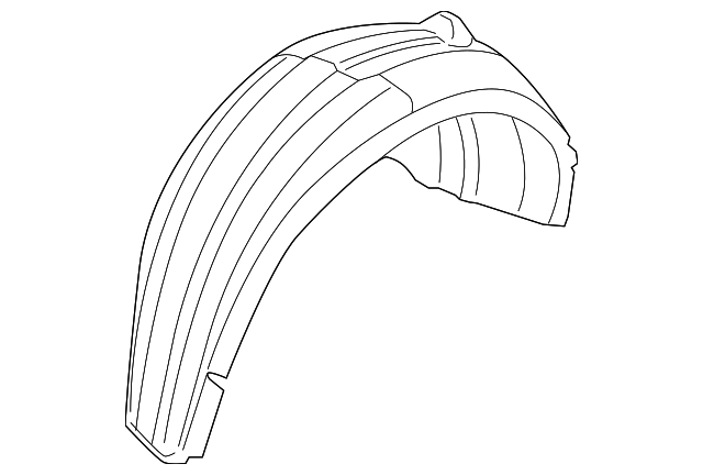 51717213649 - 2011-2018 BMW Wheelhouse Liner (51-71-7-213-649) | BMW of ...