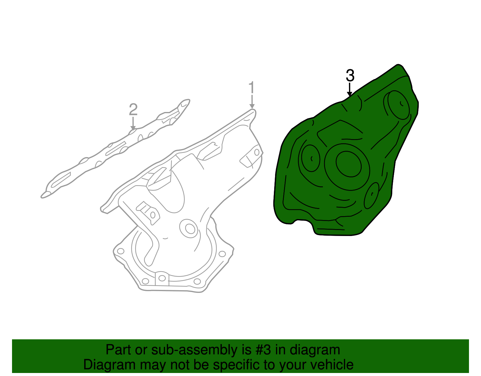 2009-2017 Nissan Manifold Cover 16590-1AA0A | Boro Nissan Parts