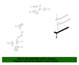 2013-2020 Nissan NV200 Center Track 77761-JX00A | QuirkParts
