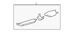 4C2Z-5E258-AD - Converter Shield 2008-2015 Ford | Big 3 Auto Parts
