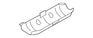 9U9Z-5E258-B - Muffler Shield 2009-2016 Ford | Big 3 Auto Parts