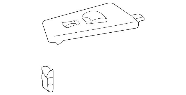 74232-02340-B0 - Switch Bezel - 2003-2006 Toyota Corolla | OEM Genuine ...