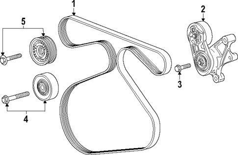 Belts & Pulleys for 2025 Chevrolet Colorado | GM Parts Center