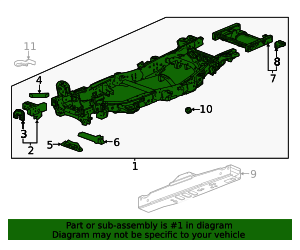 2021-2024 GM Frame Assembly 86526250 GM | GMPartsDirect.com