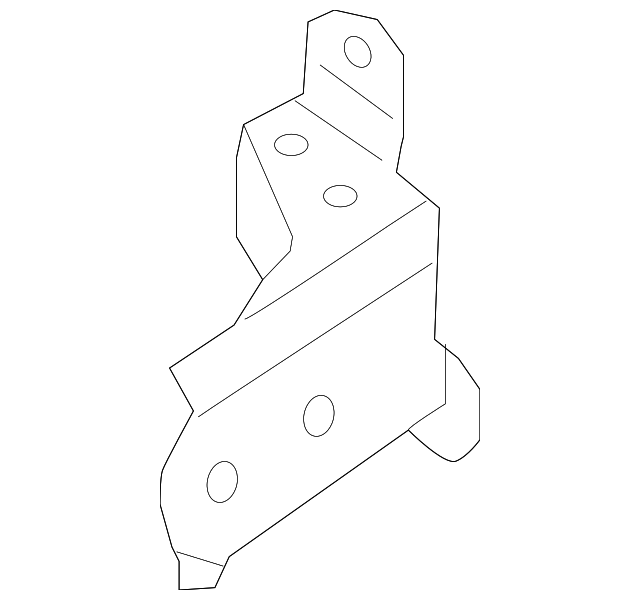 4537200137 - Upper Hinge 2016-2019 Smart | Mercedes-Benz USA Parts