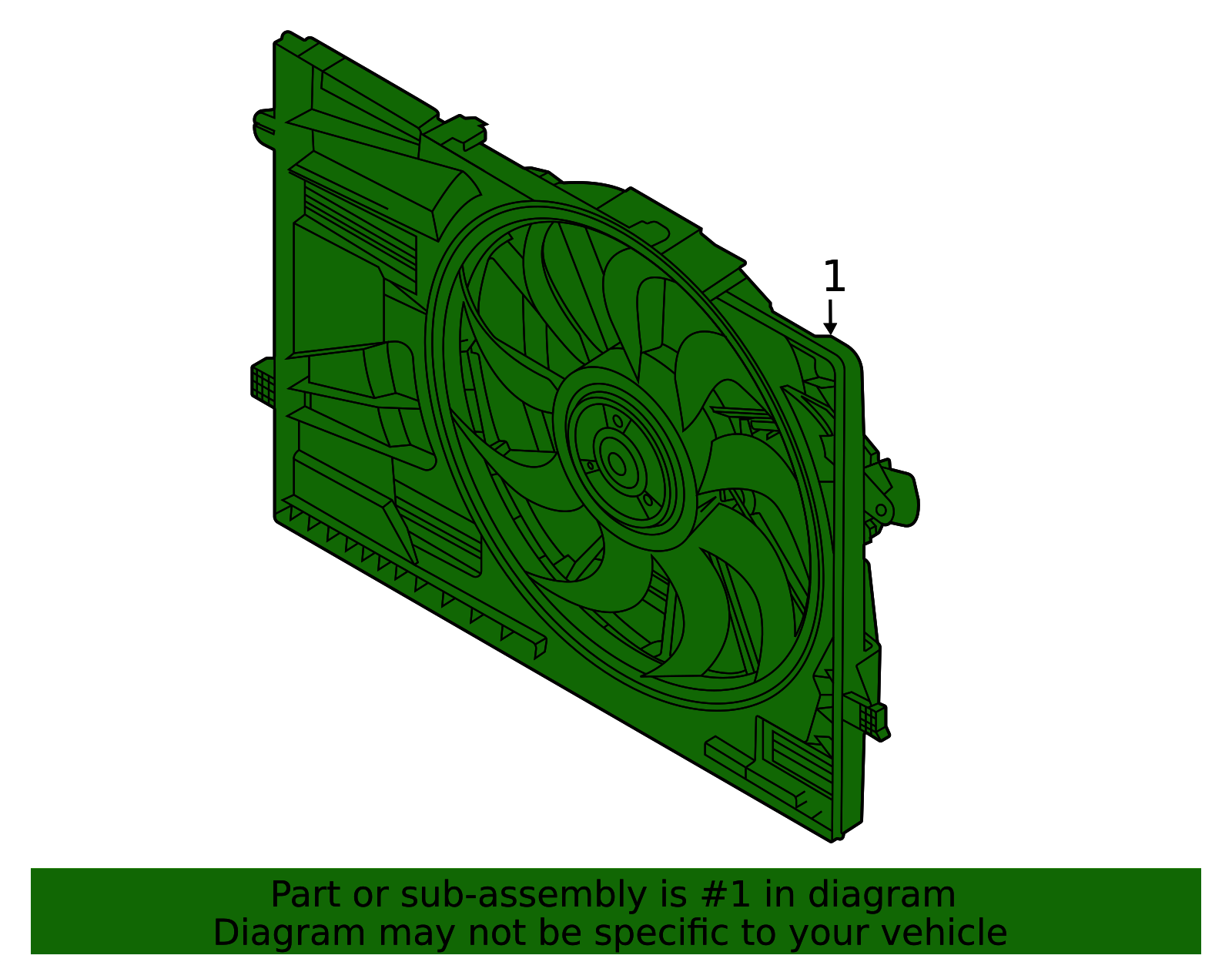 2021-2025 Hyundai Elantra Engine Cooling Fan Assembly 25380-AA400 | OEM ...