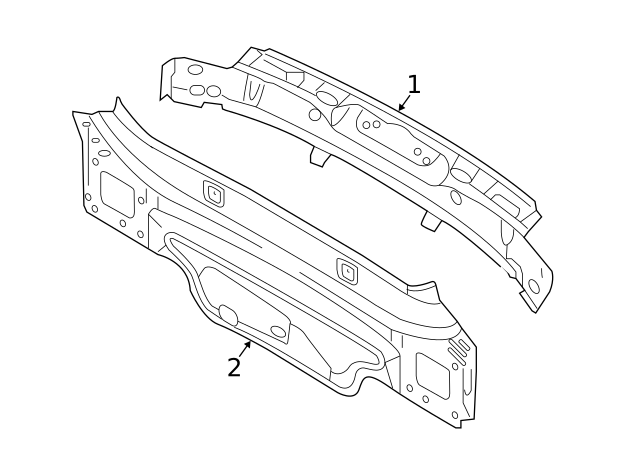 2018-2023 Audi Rear Body Reinforcement 8W6-813-331-TA | Audi USA Parts