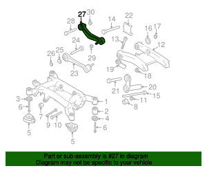 33-32-6-767-832 - Suspension Control Arm 1997-2003 BMW ...