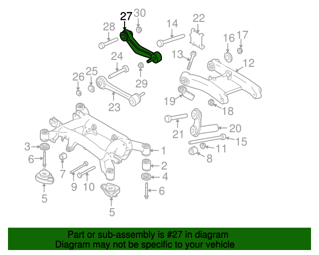 33-32-6-767-832 - Suspension Control Arm 1997-2003 BMW ...