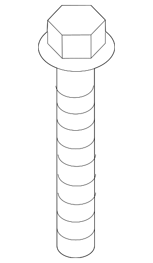 2008-2024 BMW Suspension Cross-Member Front Bolt 31106769907 | OEM ...