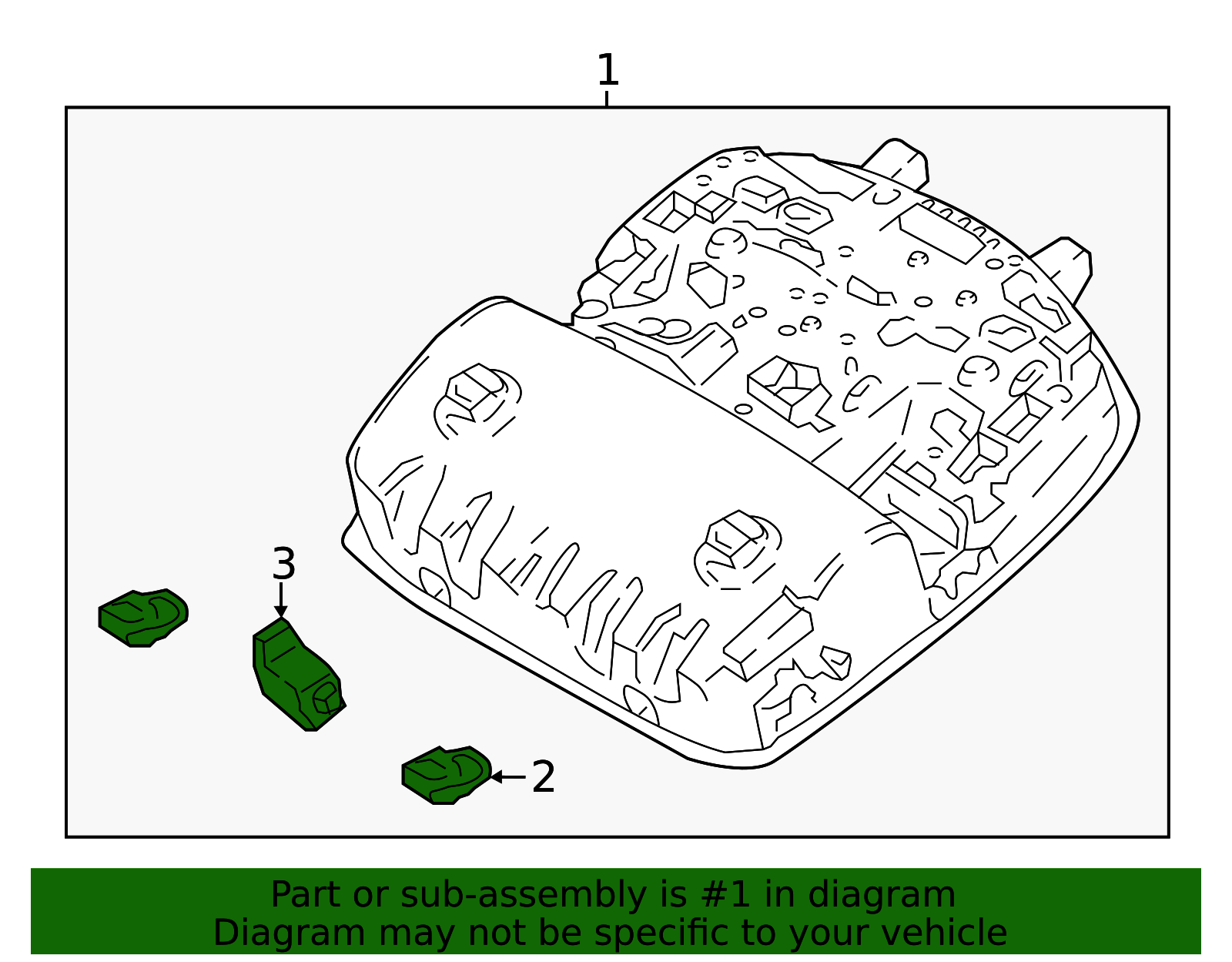92800-AA050-LM5 - High-Quality Overhead Console for 2022-2023 Hyundai ...