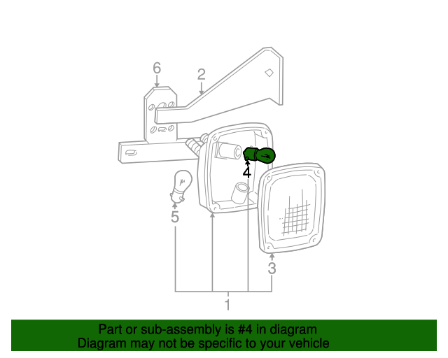 1984-2007 Ford Bulb C8TZ-13466-A | Blue Springs Ford Parts