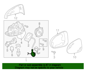 2011-2014 Volkswagen Touareg Grommet 1T0-971-913 | VW Direct Parts