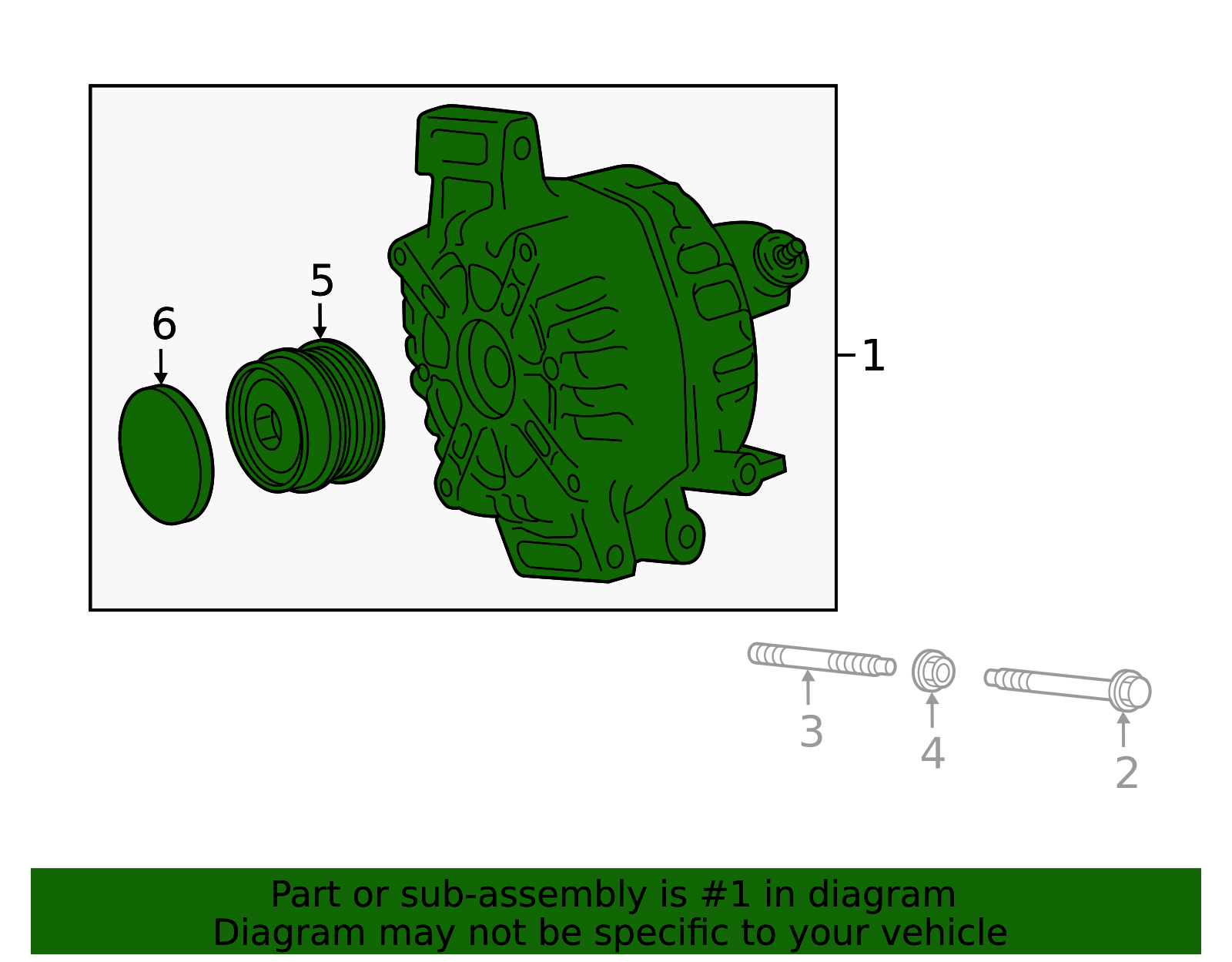 2019-2024 Toyota Alternator 27060-F0060 | OEM Parts Online
