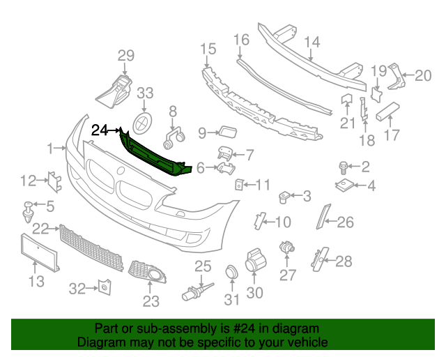 Genuine BMW 51-74-8-049-347 | Frame | FREE Shipping on Most Orders $499 ...