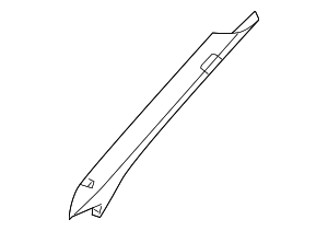 Genuine OEM Windshield Pillar Trim Part# LR077464 Fits 2010-2016 Land ...