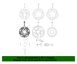 42611-AF120 - Wheel Alloy 17 Inch - 2004-2007 Toyota | OEM Genuine ...