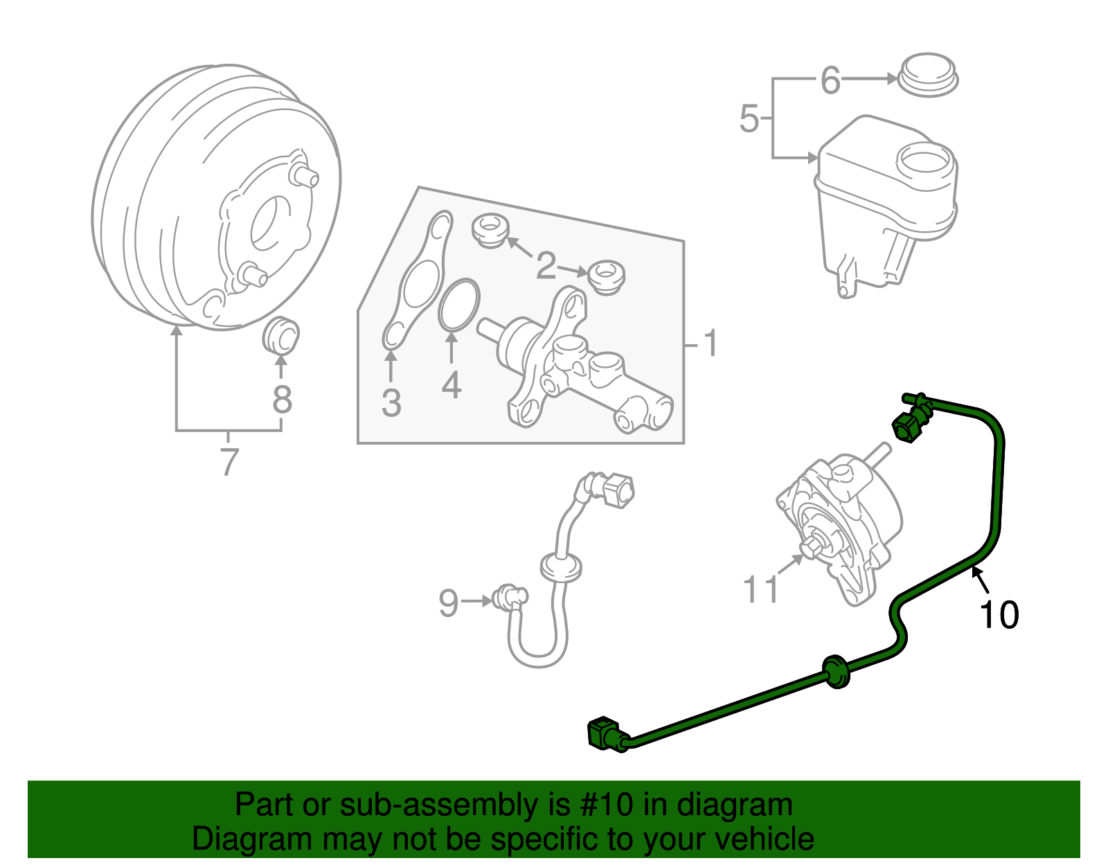 Genuine Vacuum pipe for 2006-2009 Saab 9-3 | Part# 12794662 | Over 30% ...