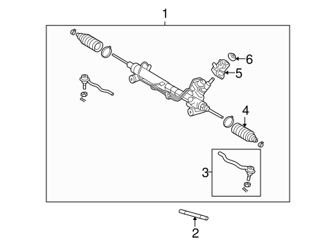 Steering Gear & Linkage for 2004 Lexus LS430 | Longo Lexus